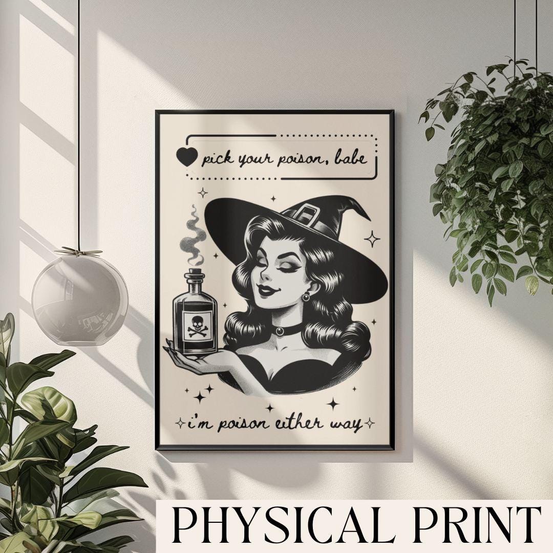 Pick Your Poison Poster Imgonnagetyouback Wall Art Ttpd Art Tortured ...