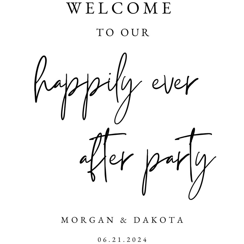 Happily Ever After Sign - Etsy