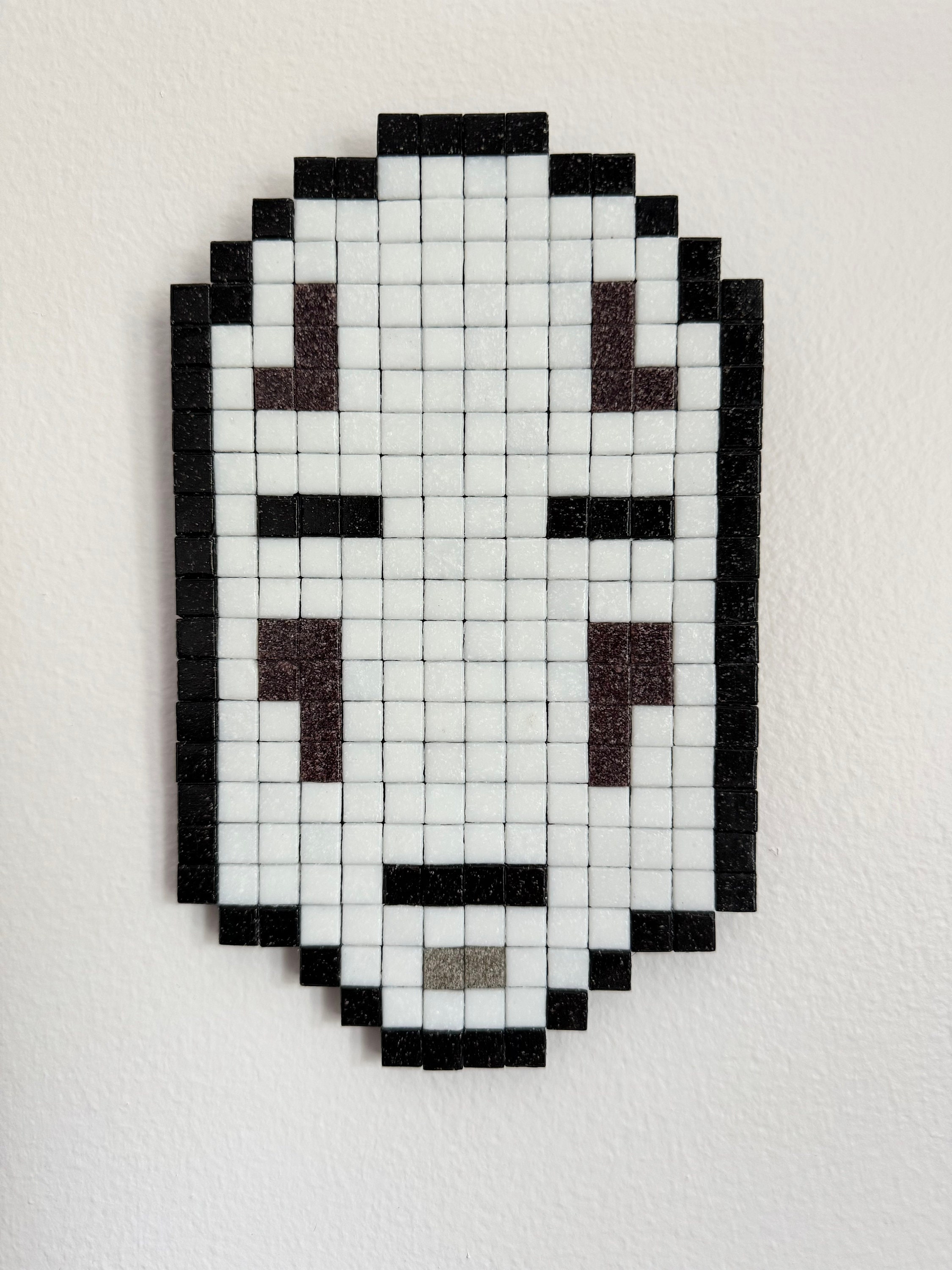 No Face Mosaic Pixel Art - Etsy