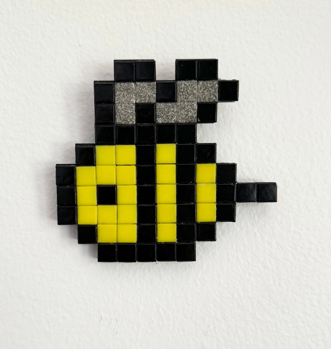 Bumble Bee Mosaic Pixel Art - Etsy