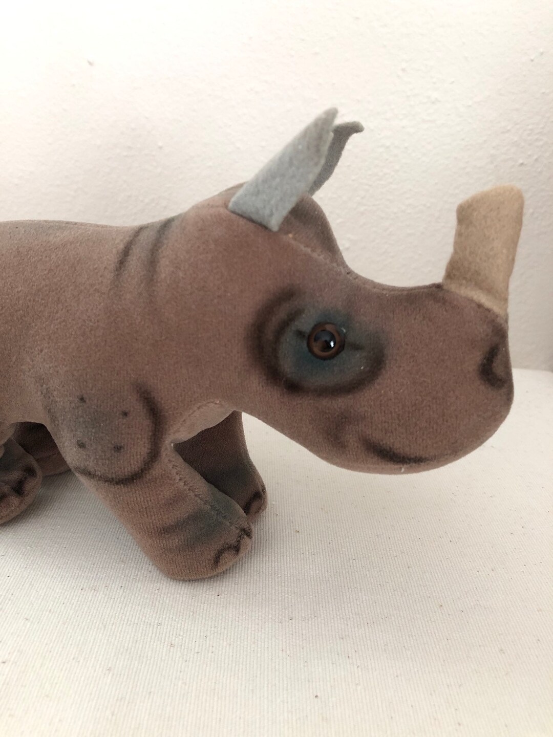 ON SALE Vintage Steiff Rhino Nosy the Rhinoceros Plush Toy 1970s - Etsy