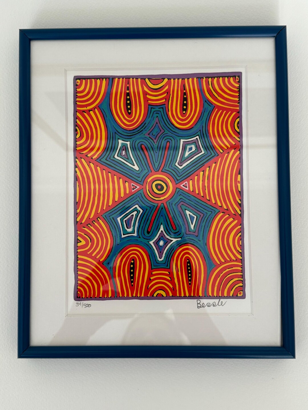 Vintage Bessie Liddle Numbered Handcrafted Screen Print - Signed by the ...