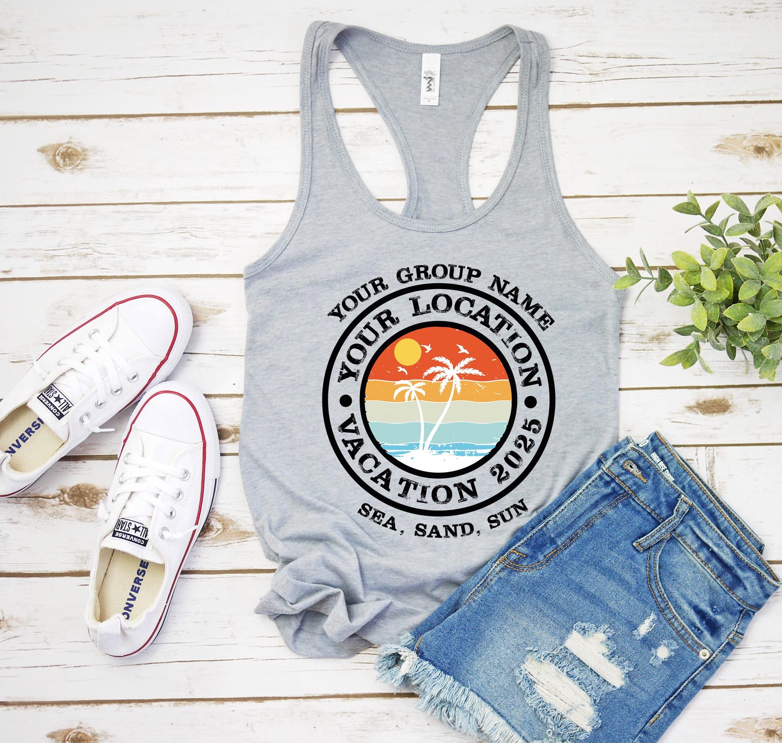 Custom Summer Tanks Tops, Custom Family Vacation Tanks, Family Vacation ...