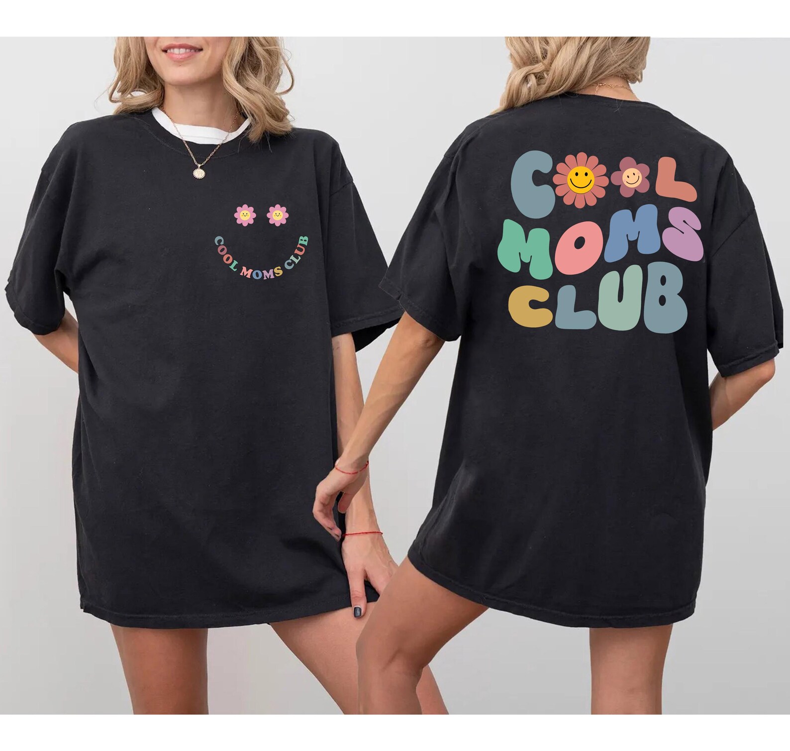 Comfort Colors® Cool Moms Club Shirt, Cool Mom T-shirt, Funny Mom ...