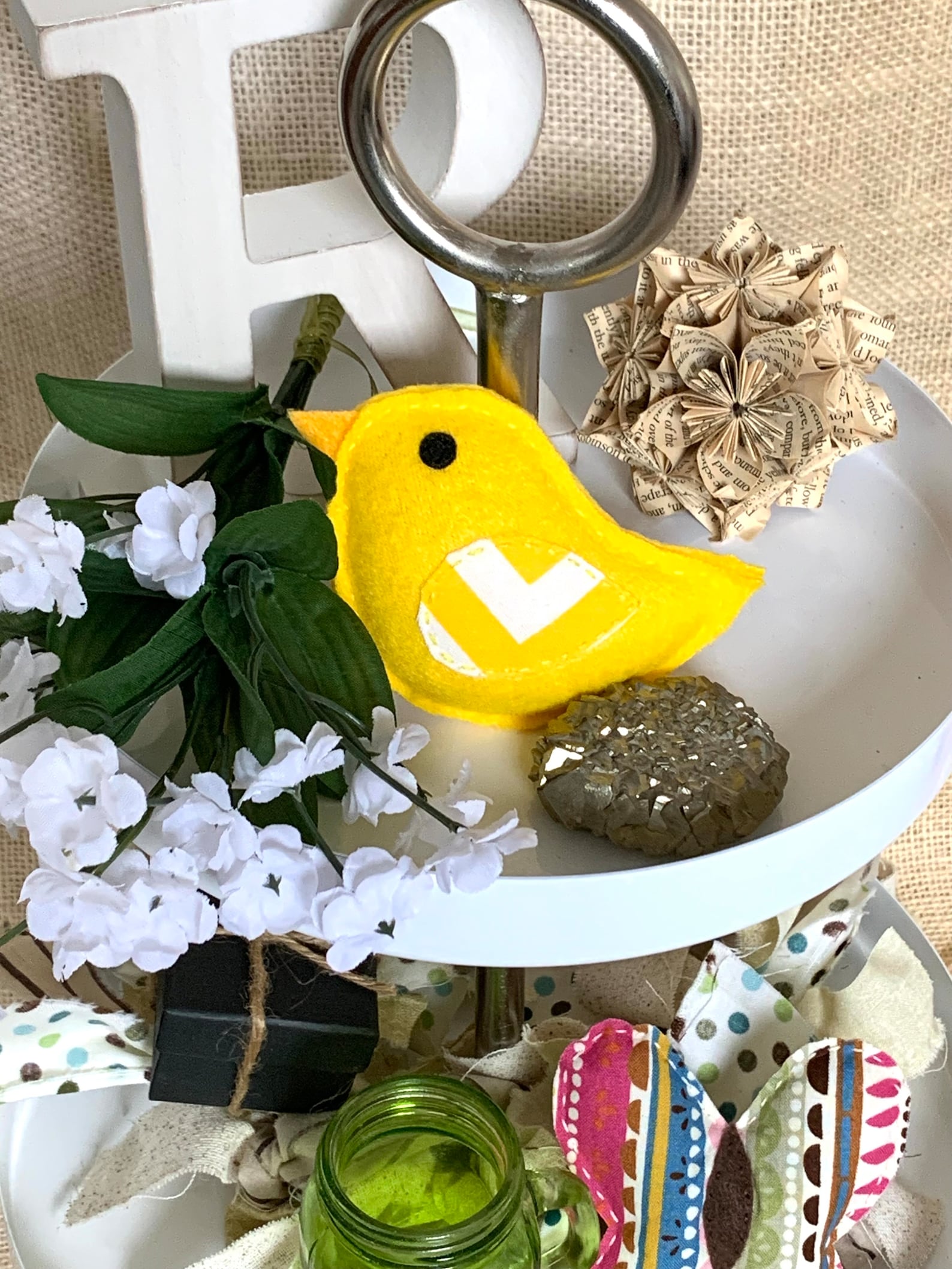 Handmade Birds for DIY Home Decor, Tray Decor, Bird Garland, Ornaments ...