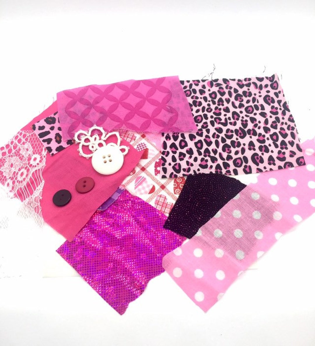 Learn to Sew Kit for Kids - Curated Stitching Project - Pink Sewing Kit ...