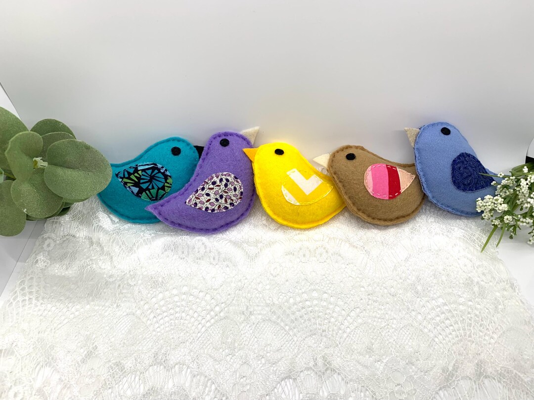 Handmade Birds for DIY Home Decor, Tray Decor, Bird Garland, Ornaments ...