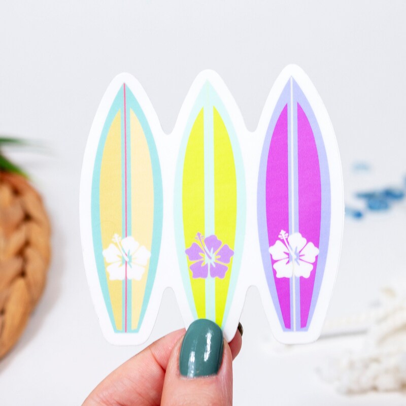 Surf Stickers - Etsy