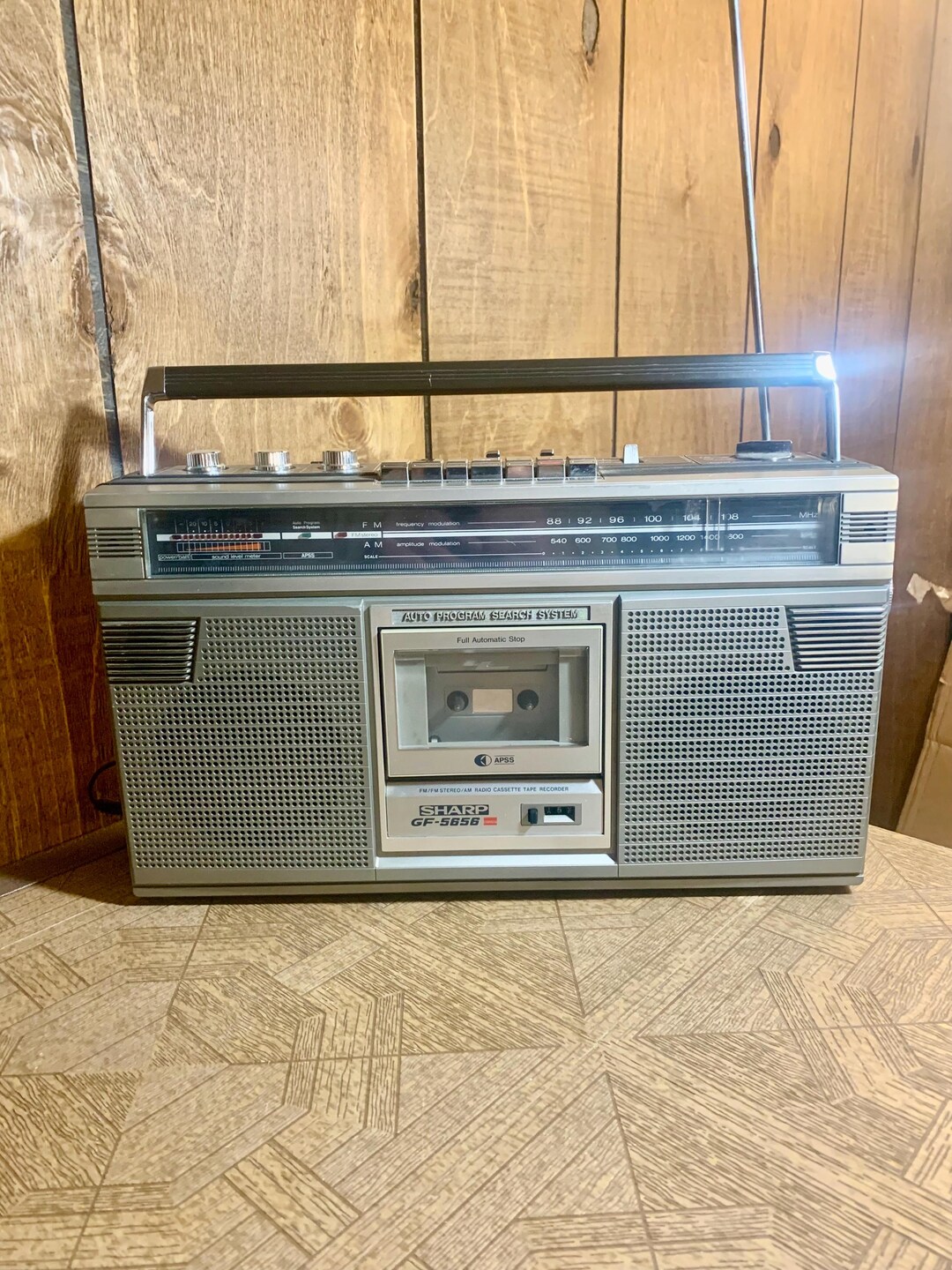 1979 Sharp GF-5656 Boombox - Tested - Etsy