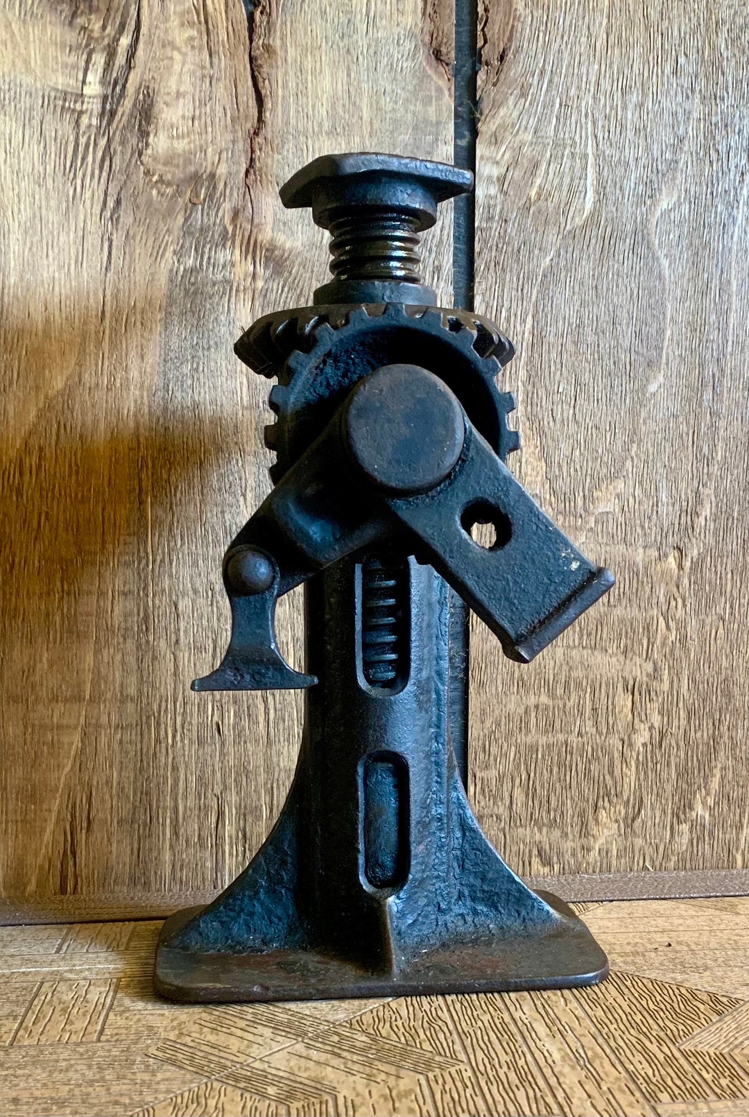 1920s Cast Iron Screw Jack - Etsy