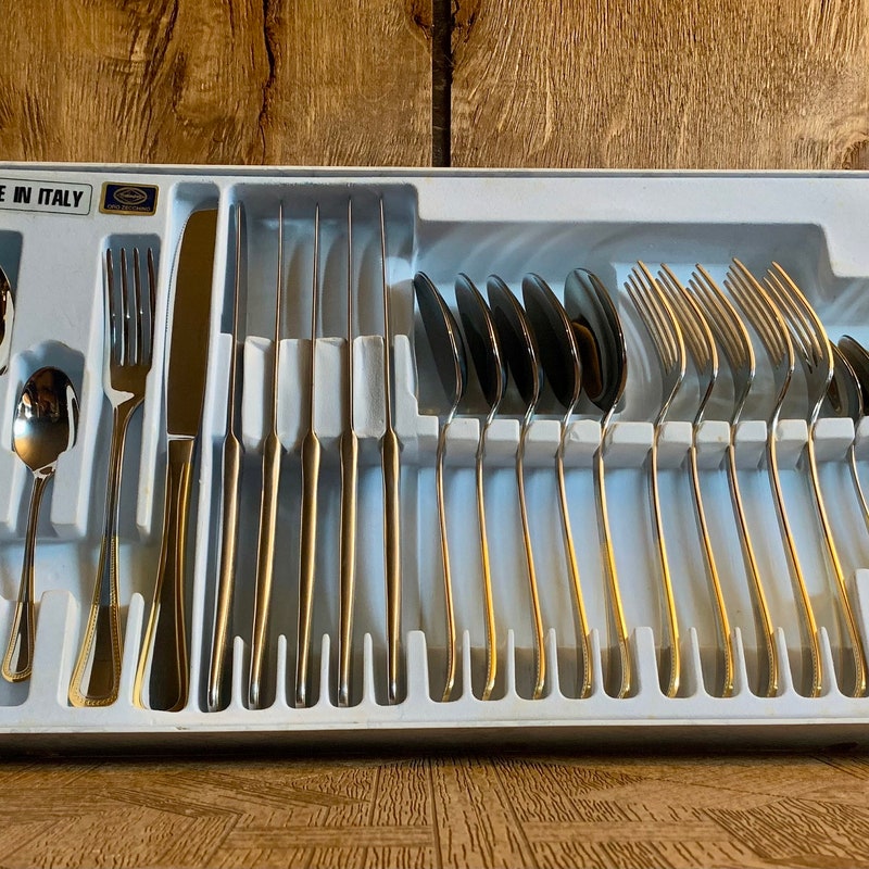 Gold and Silver Flatware - Etsy