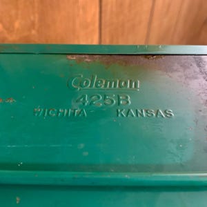 Vintage Coleman 425B Dual 2 Burner Camp Stove - Etsy