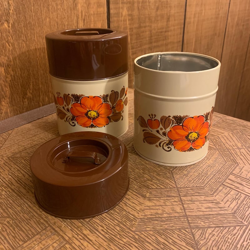 Retro Canister Set - Etsy
