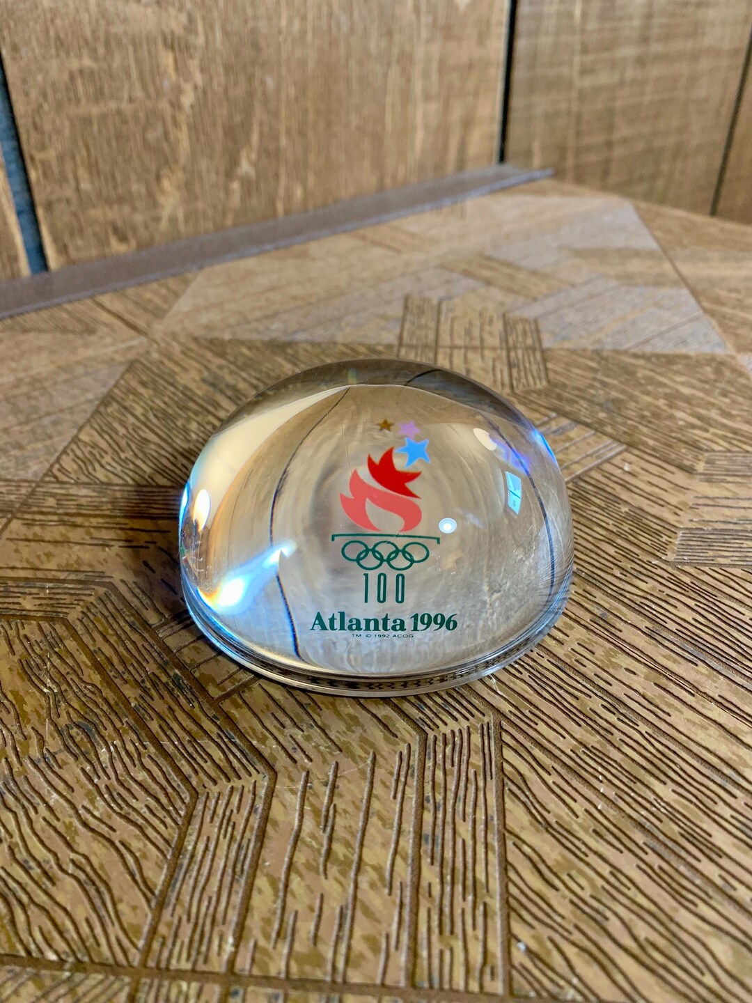 Atlanta 1996 Olympics Paperweight - Etsy