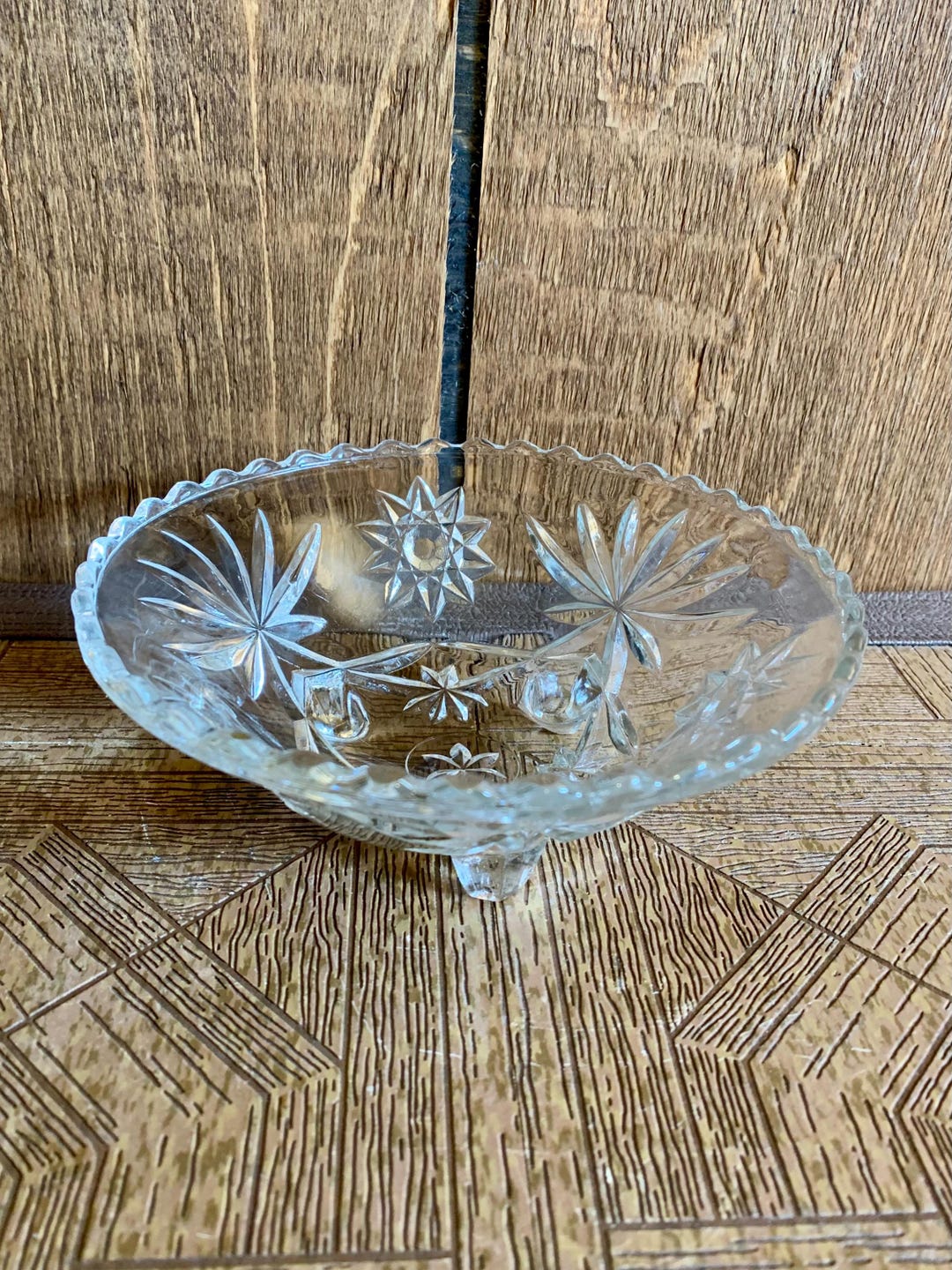 Vintage Anchor Hocking Glass Ring Dish - Etsy