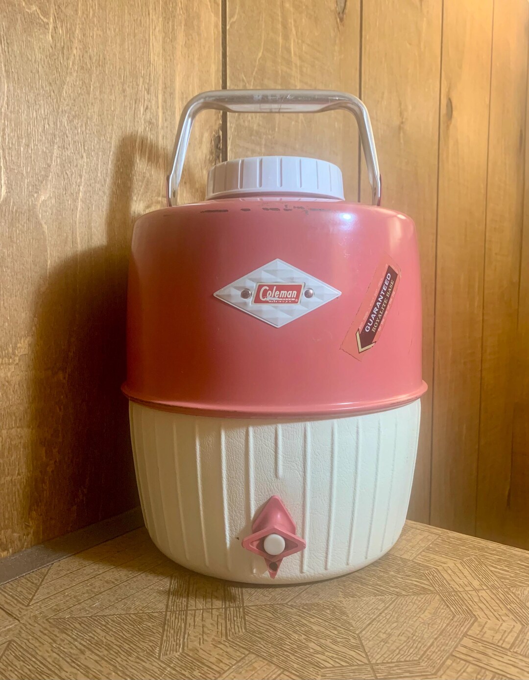 1960’s Pink Coleman 2 Gallon Water Jug - Etsy