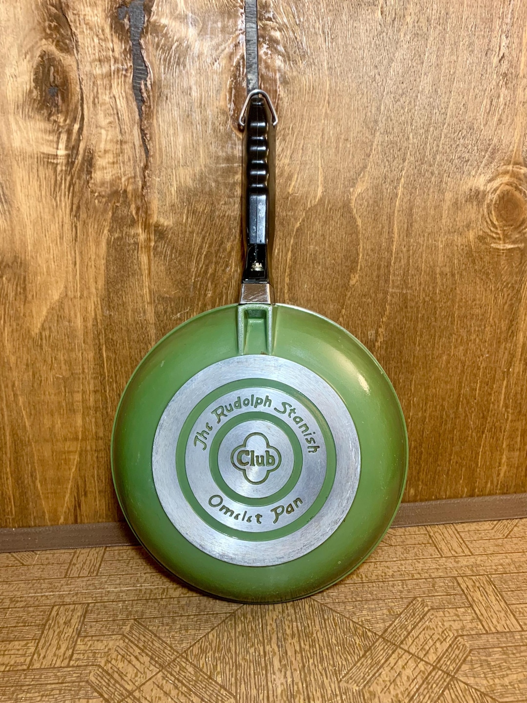 Vintage Club Cast Aluminum Omlette Pan - Avocado - Etsy