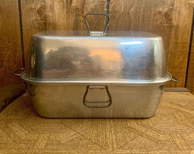 Vintage Wear-ever Aluminum Roaster & Rack - #325 - Etsy