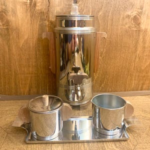 Vintage Manning Bowman Electric Coffee Percolator & Accessories - Etsy