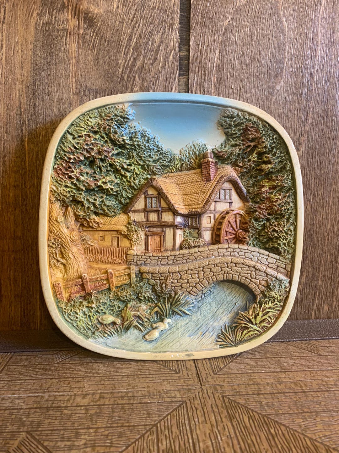 Vintage Chalkware Wall Art - Etsy