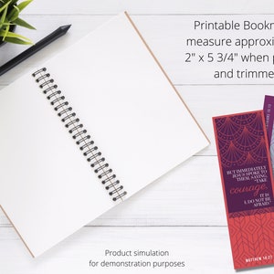 Printable Bible Verse Bookmarks for Courage Christian Inspirational ...