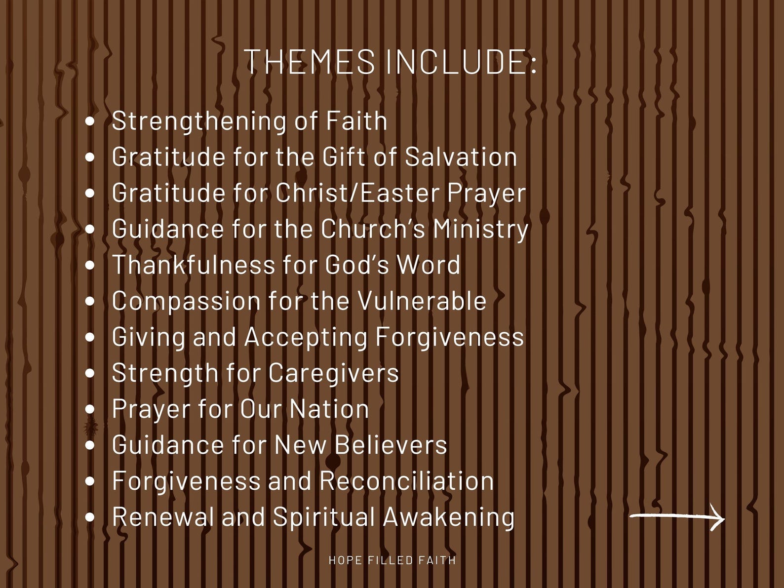 Printable Prayer Guide for Prayer Meetings and Quiet Time Volume 1 With ...