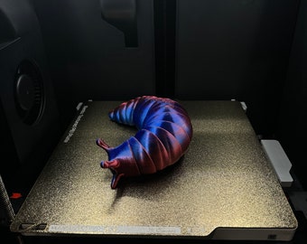 Flexible Slug 3D Print STL File, Flexislug 3D Printer File, Fidget ...
