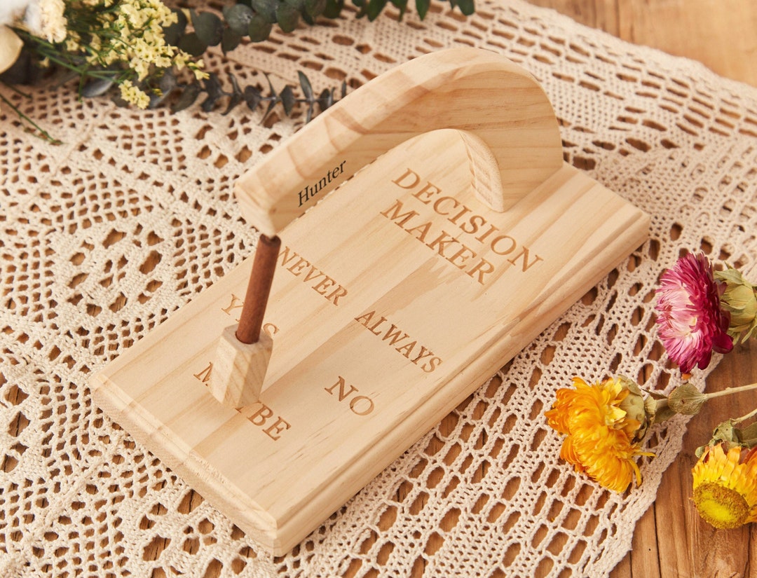Wooden Decision Maker,magnetic Decision Maker,pendulum Magnetic ...