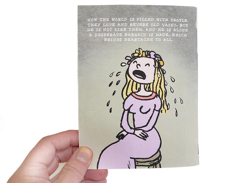 VAINO MINI-COMIC, Books Three, Four, and Five -- Mini-comics Bundle #2 ...