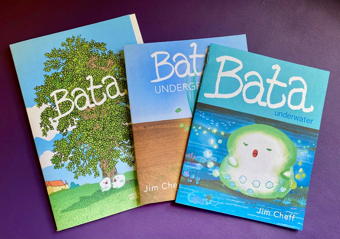 Bundle of Three 'BATA' Children's Picture Books, Whimsical, Handmade ...
