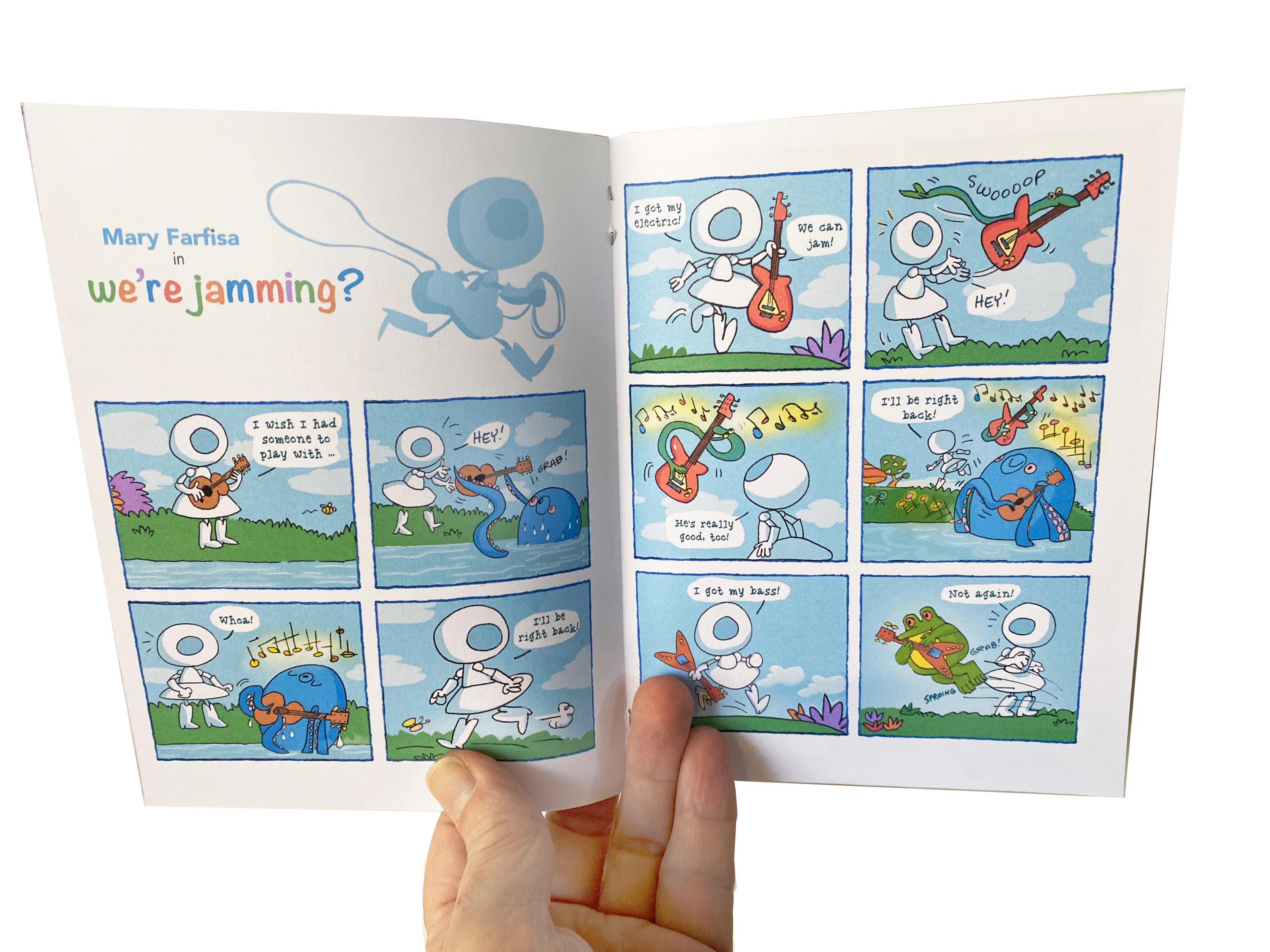MARY FARFISA Kids' Mini-comic Bundle (one Handmade, Full Color Mini ...