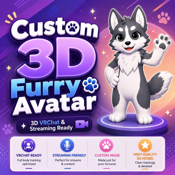 Vrchat Male Avatars - Etsy