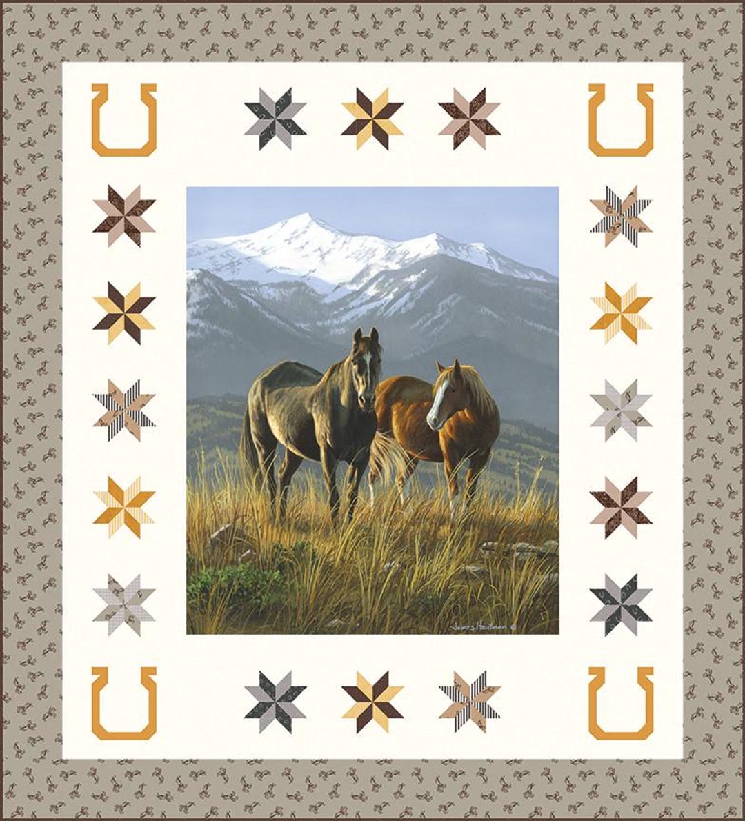 Smoky Valley Panel Quilt Boxed Kit by RBD Designers for Riley Blake Designs | KT-15530 - Etsy