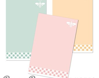 Bee Sticky Notes - Etsy