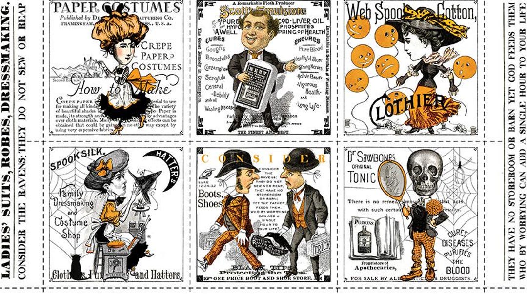 Costume Maker's Act II Large Patch Panel by J. Wecker Frisch for Riley ...