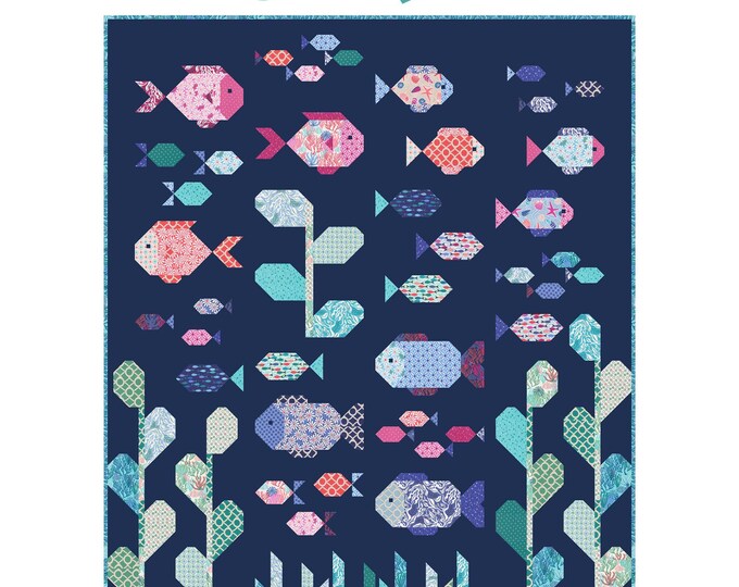 PRESALE Lagoon Quilt Kit Boxed | Reef by Kate Spain for Moda Fabrics ...