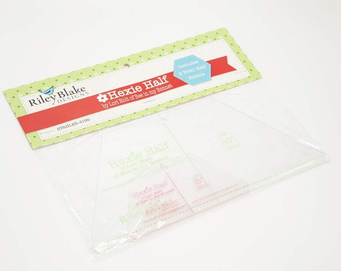Lori Holt Hexie Half Ruler Set for Riley Blake Designs Includes 2 Hexie ...