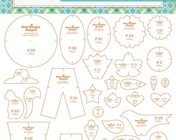 Autumn Love Sew Simple Shapes by Lori Holt Includes 34 Templates Lori ...