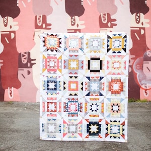 Nova Star Quilt Pattern by Then Came June - Etsy