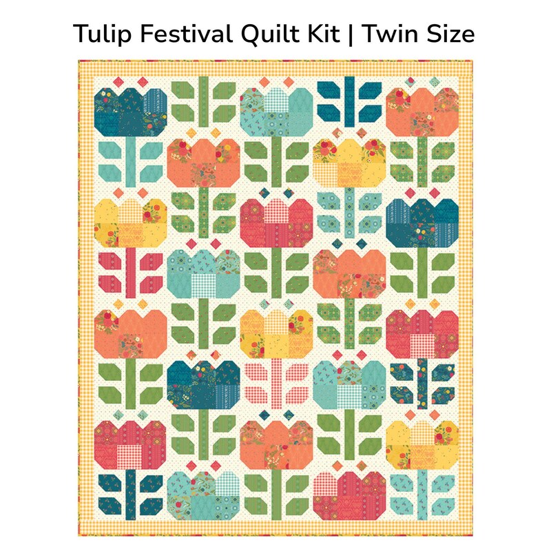 Tulip Quilt - Etsy