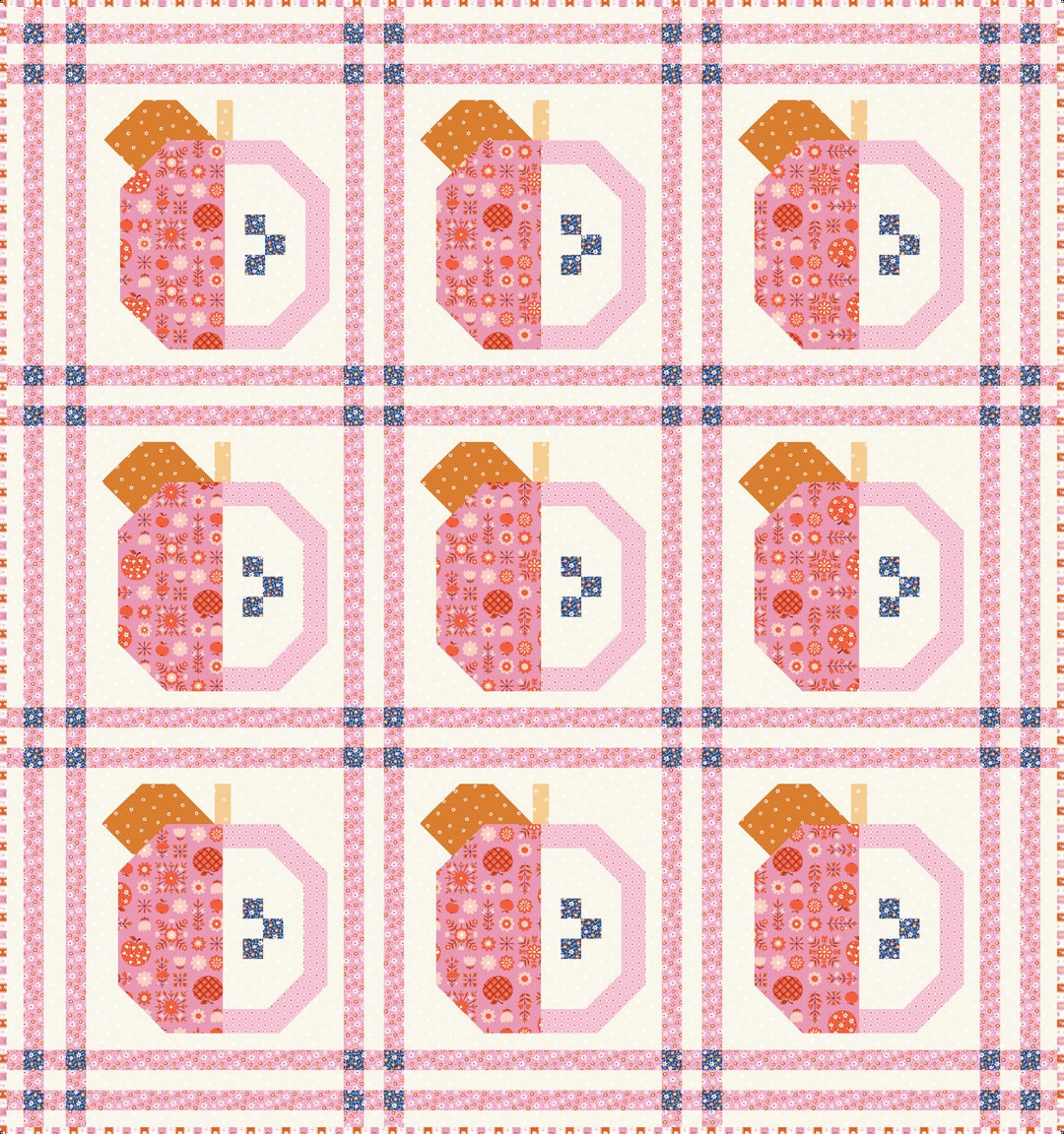 Apple Orchard Quilt Kit Using Lil Fabrics by Ruby Star Society - Etsy