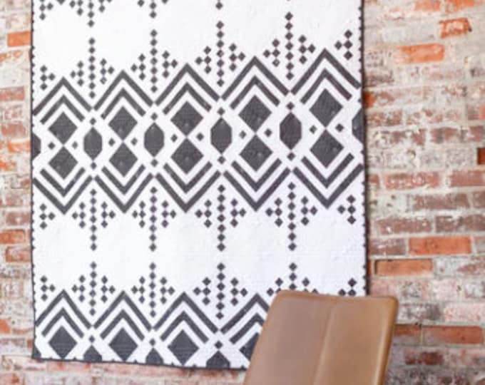 Deco Quilt Pattern by Lo and Behold Stitchery | LBS121 - Etsy