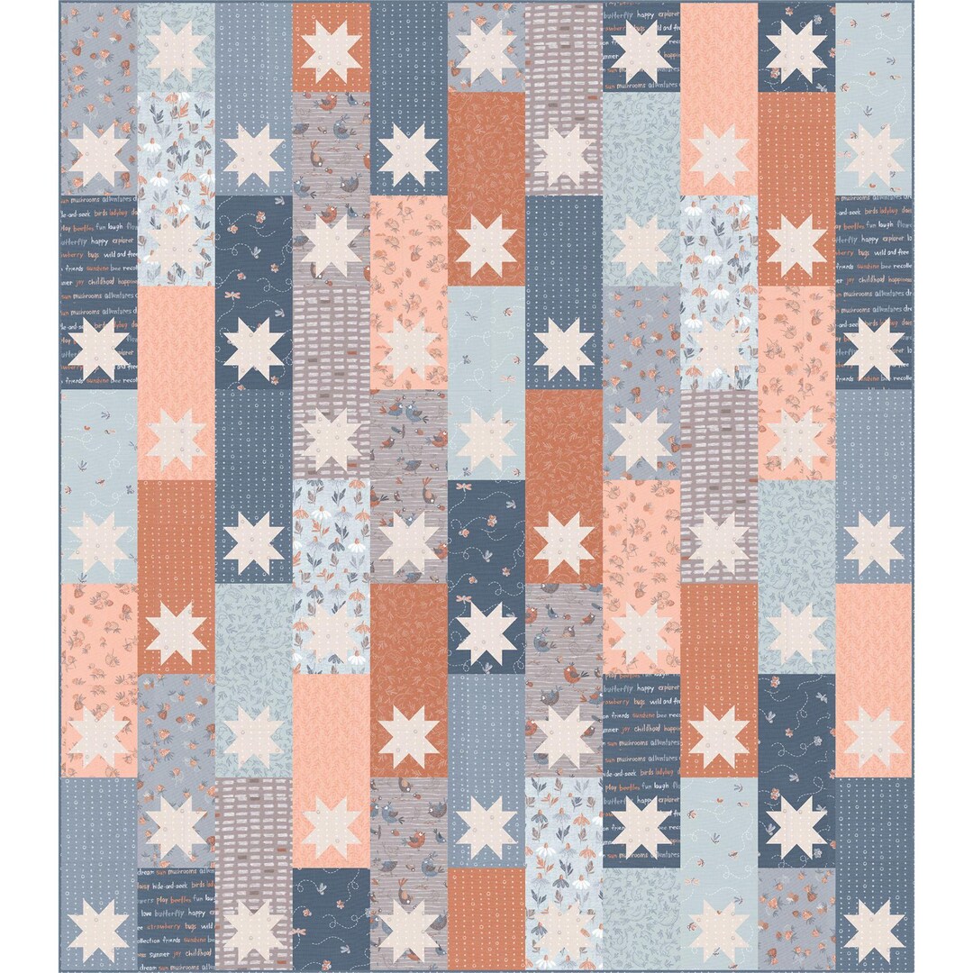 Starlets Quilt Pattern by Modernly Morgan Fat Quarter Friendly MM-017 ...