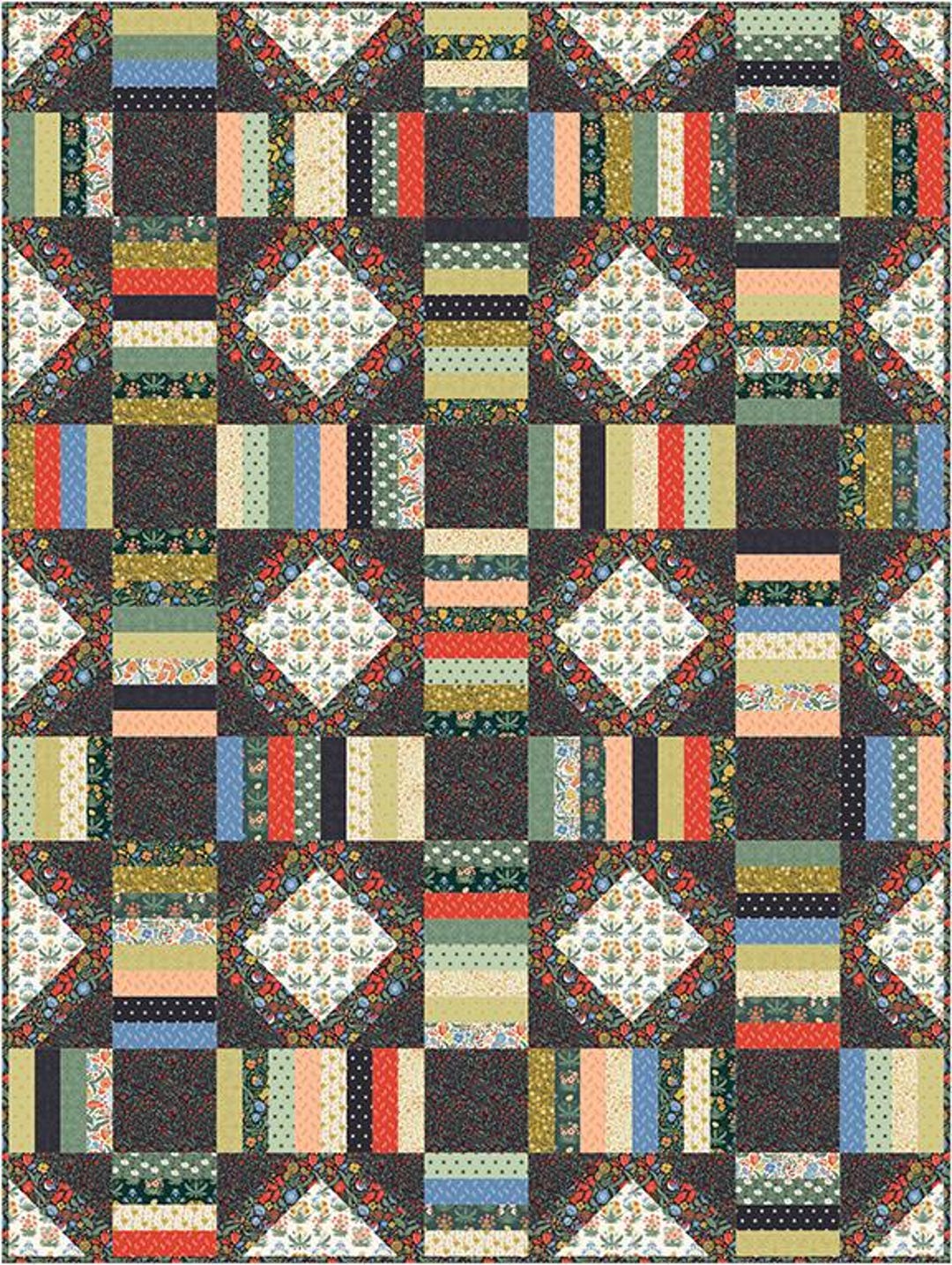 Wildwood Custom Quilt Kit With Wanderlust by Danelys Sidron Quilt ...