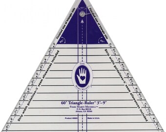 Triangle Ruler | Etsy