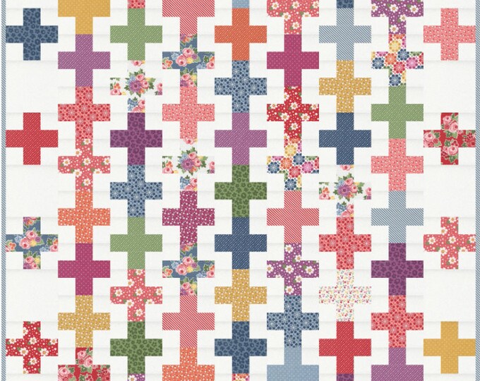 Flirty Quilt Pattern by April Rosenthal of Prairie Grass Patterns ...