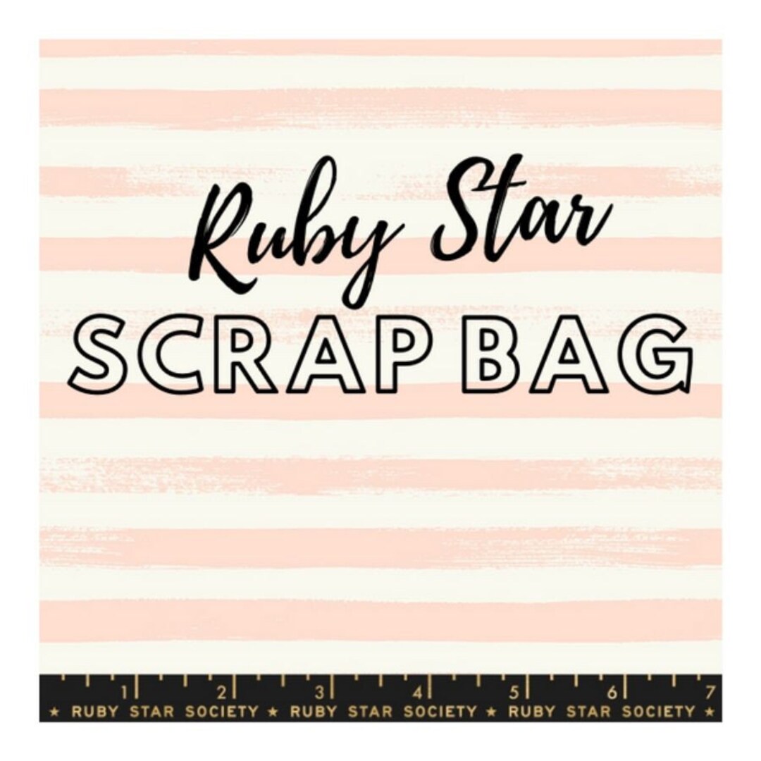 Ruby Star Society Scrap Bags | Two Size Options | Stash Builder - Etsy
