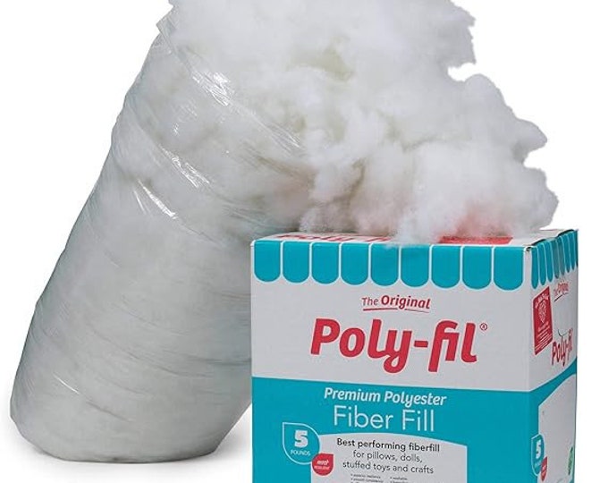 Poly-fil Premium Polyester Fiber Fill by Fairfield Sold by Weight 6 ...