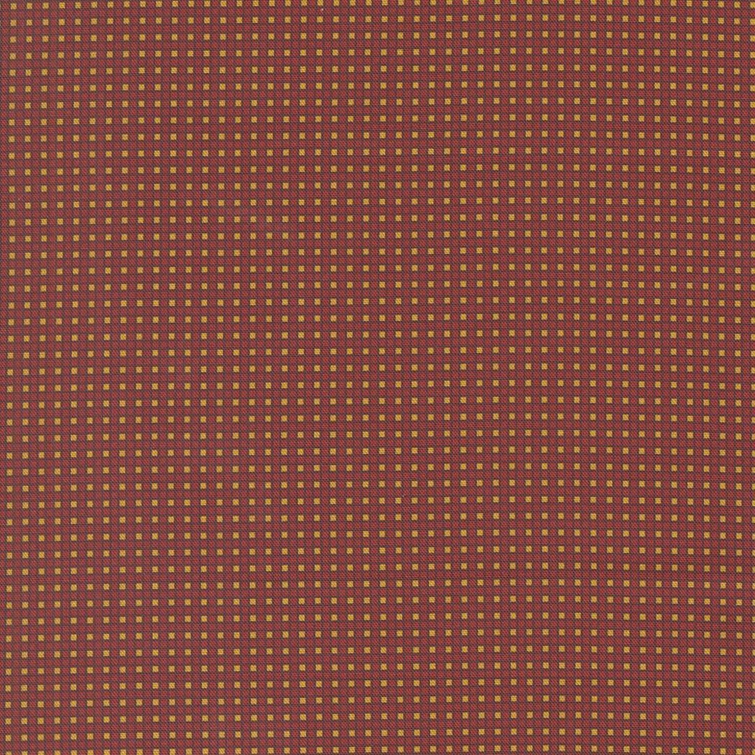 Sallys Stitches Hopscotch Turkey Red Yardage by Betsy Chutchian for ...