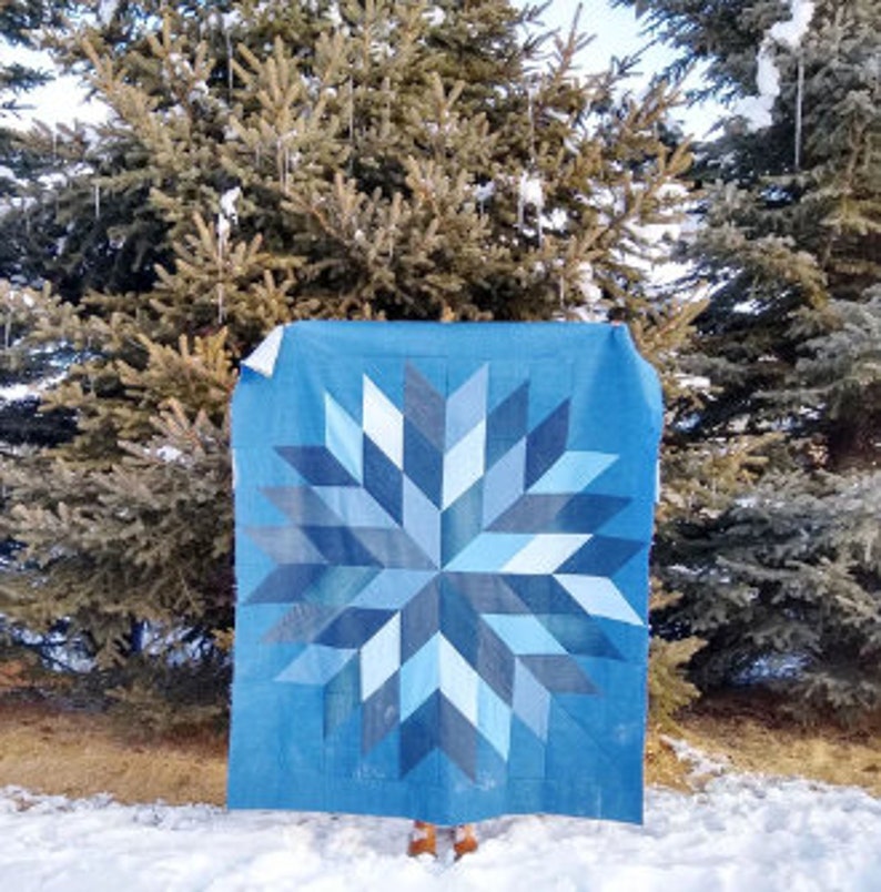 Homestead Star Quilt Pattern by Plains and Pine PP 002 - Etsy